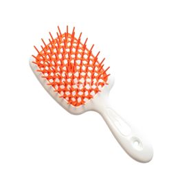 Janeke Superbrush Small, оранжевая с белым - купить расческу в Украине ...